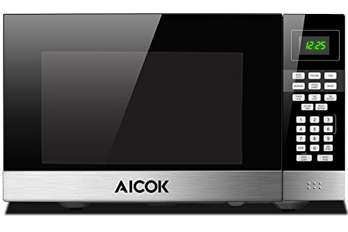 Microwave Oven 1.1 cu. ft. Aicok Countertop Microwave Multi-Stage ...